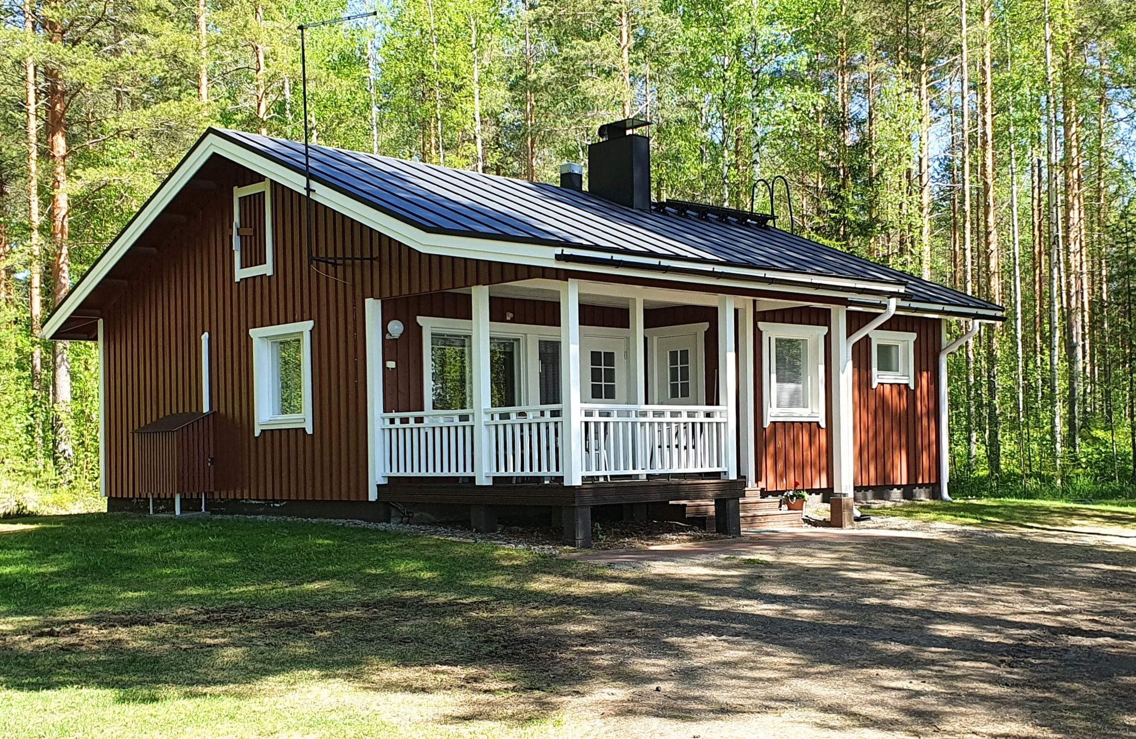 Porinlahti – Family-Friendly Lakeside Cottage on Sandy Beach ...